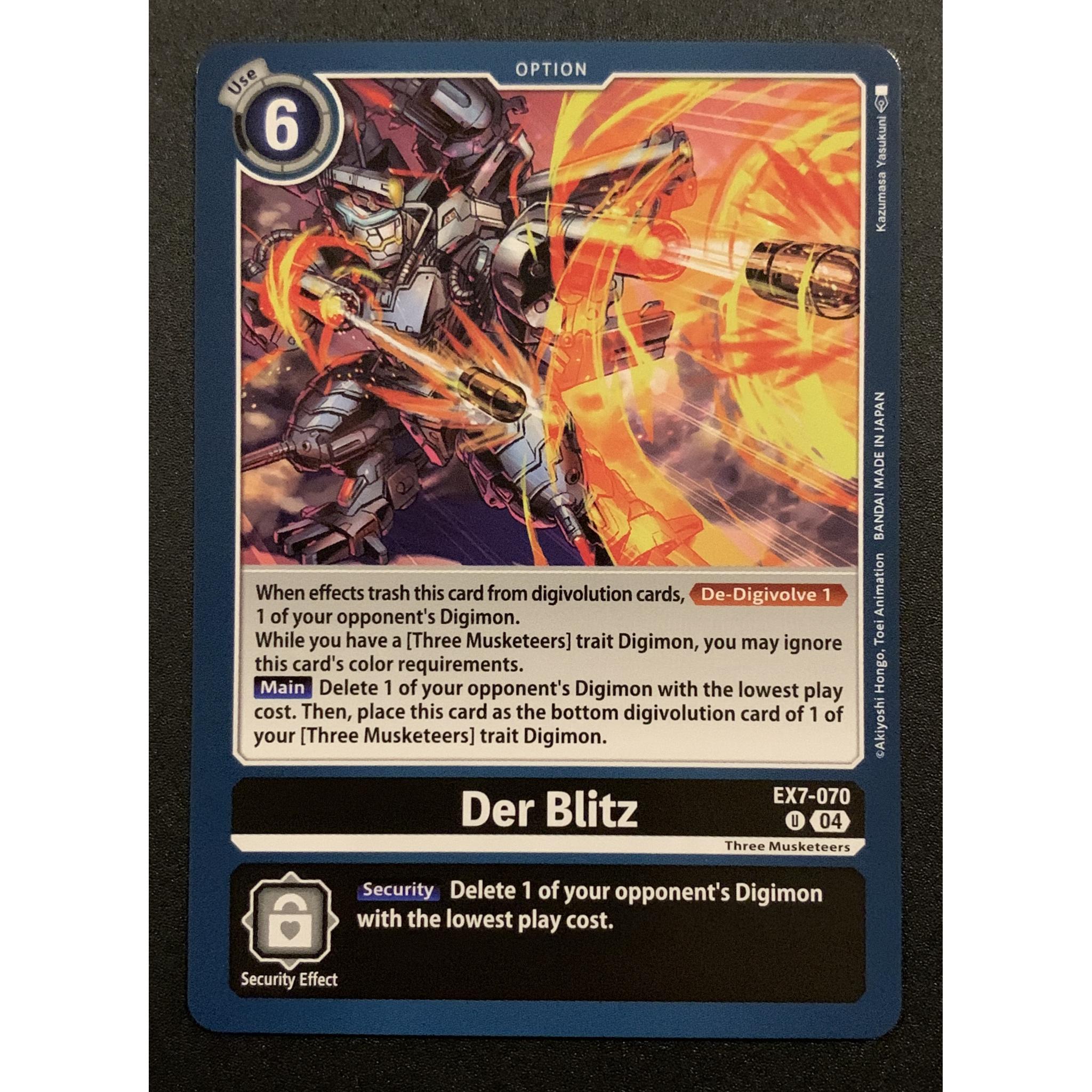 Der Blitz - EX7-070 U